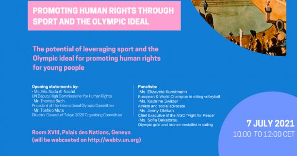 Sustainability » Promoting human rights through sport and the Olympic ideal